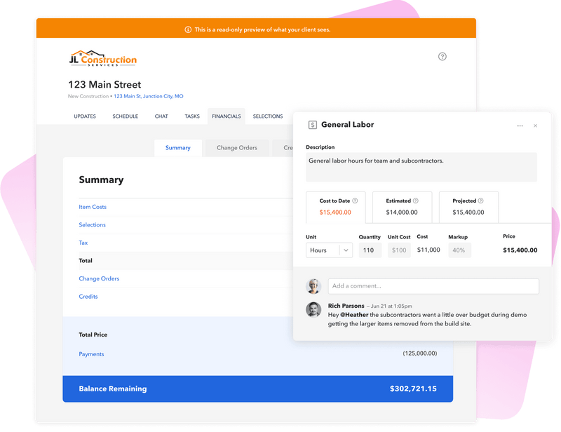 Construction Budget Software | BuildBook